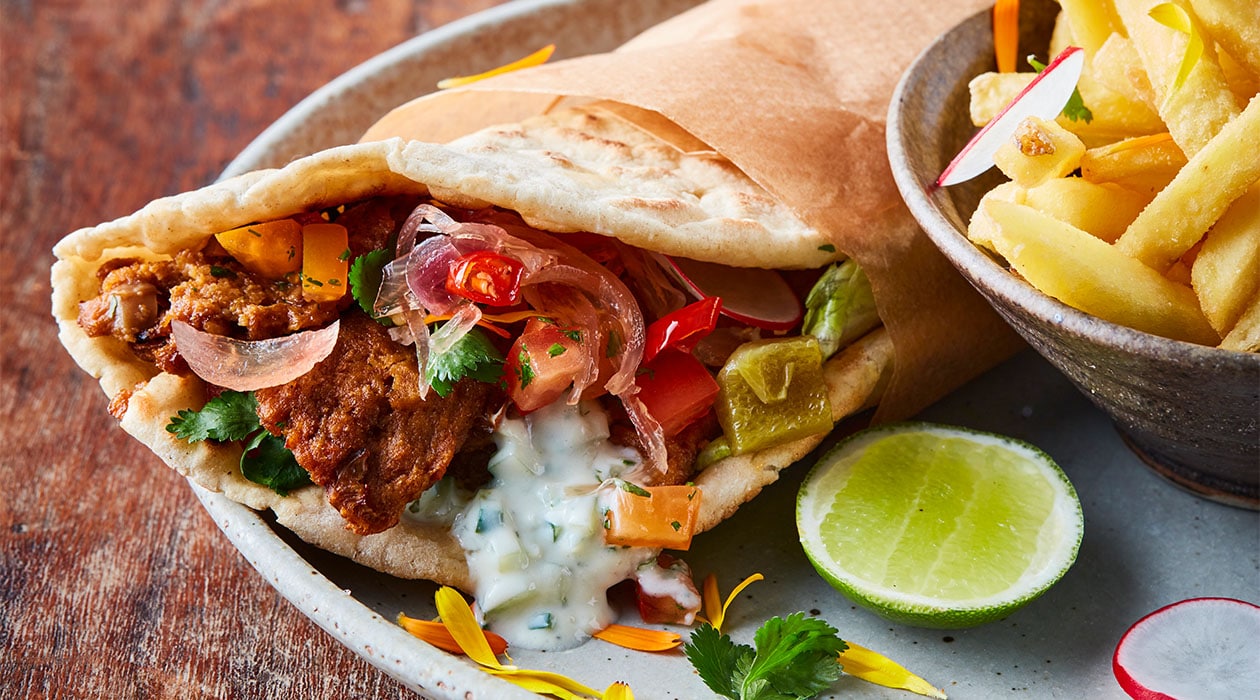 Doner Kebab vegano - Receta - UFS
